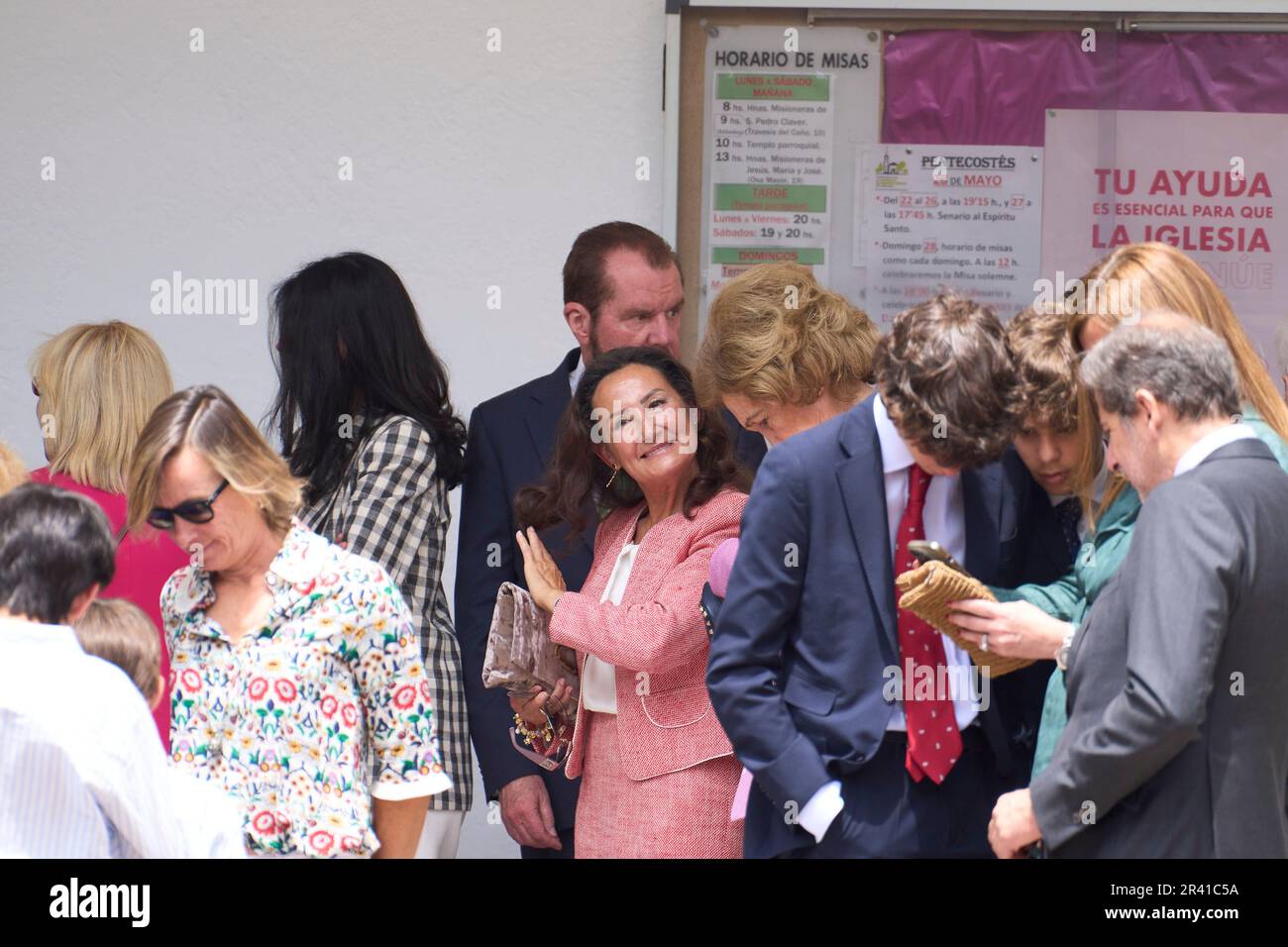 Aravaca. Spain. 20230525, The former Queen Sofia, Paloma Rocasolano ...