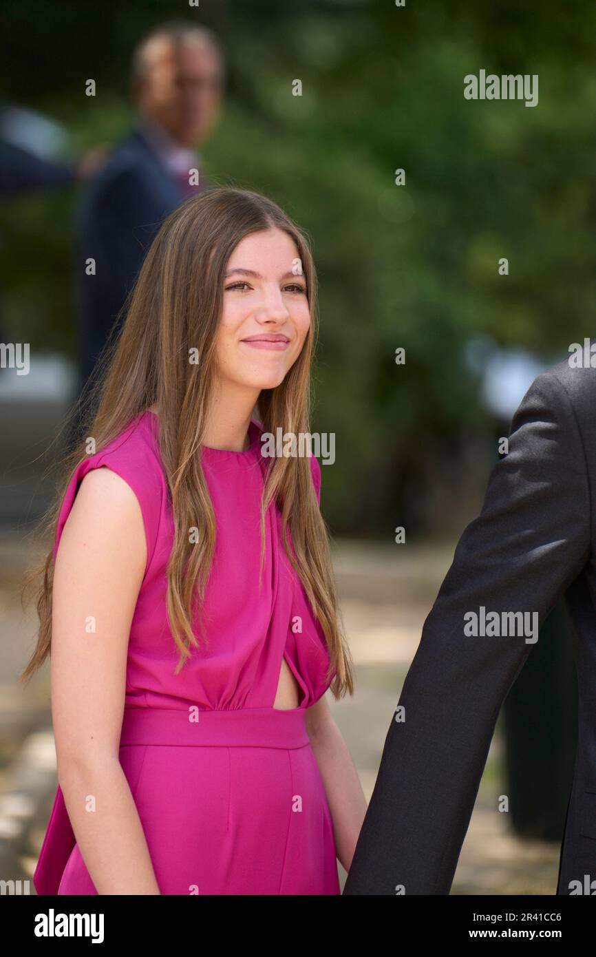 Aravaca. Spain. 20230525, Princess Sofia leave after the confirmation of Princess Sofia at ...