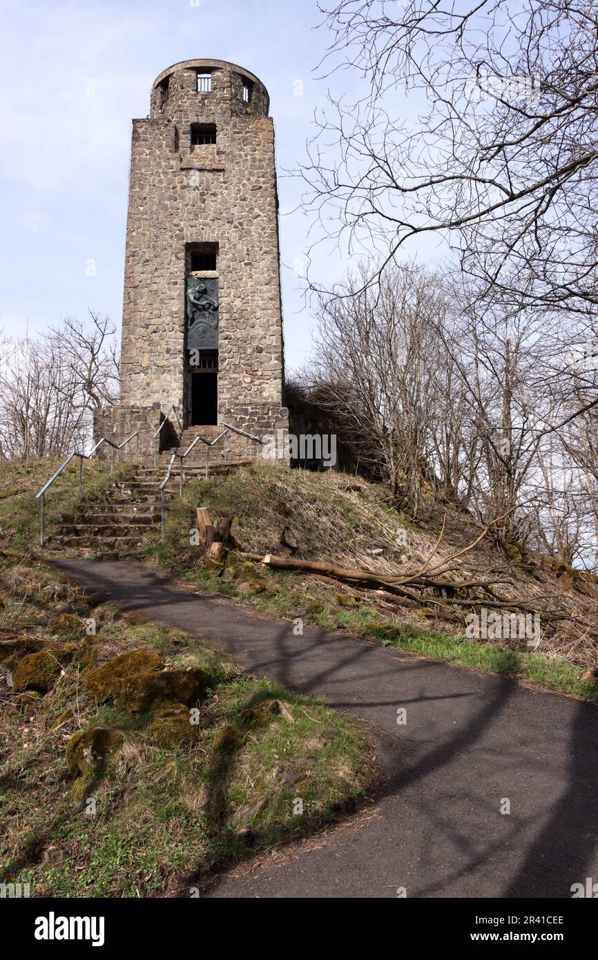 Kaiser-Wilhelm-Tower, observation tower on the High Eight Stock Photo ...