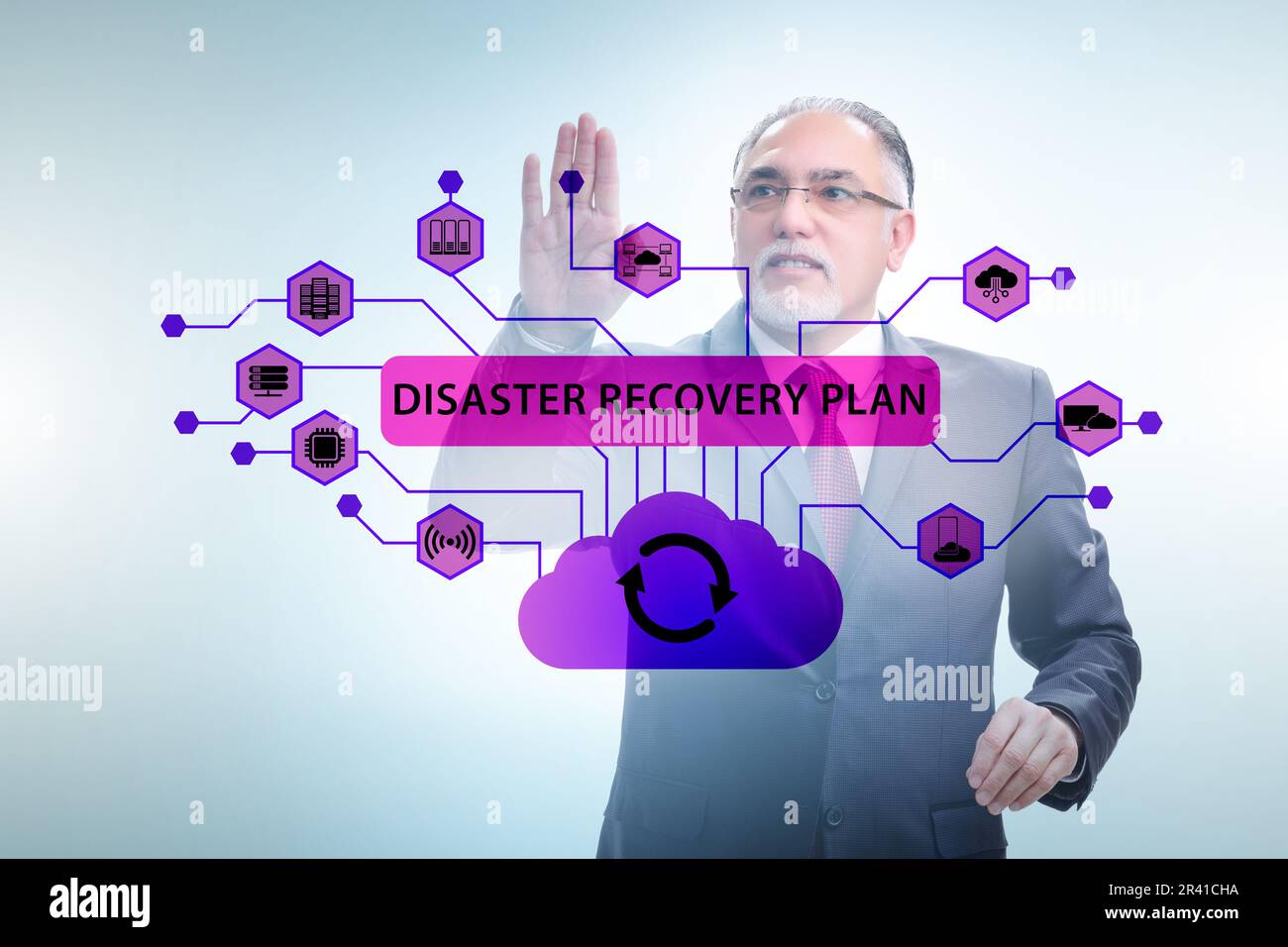 Disaster recovery plan and backup concept Stock Photo - Alamy