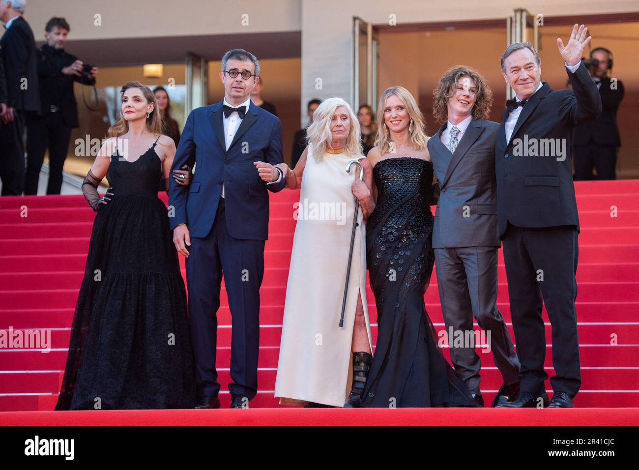 Cannes, France. 25th May, 2023. Clotilde Courau, Said Ben Said ...