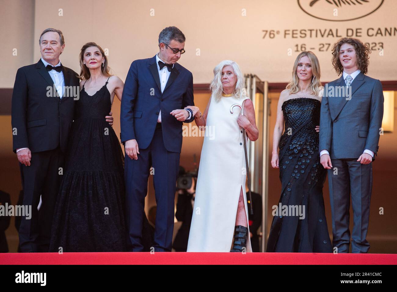 Cannes, France. 25th May, 2023. Clotilde Courau, Said Ben Said ...