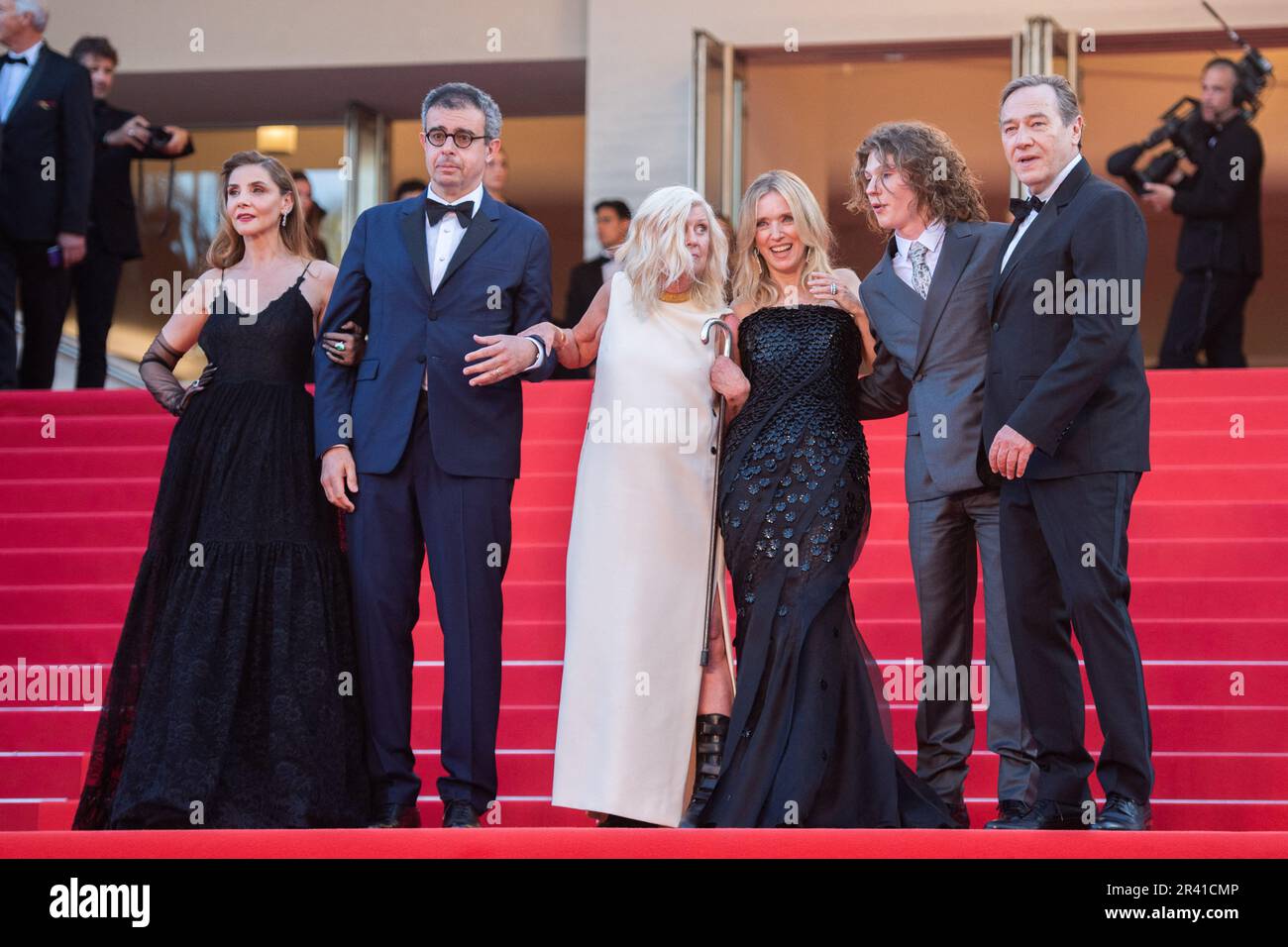 Cannes, France. 25th May, 2023. Clotilde Courau, Said Ben Said ...