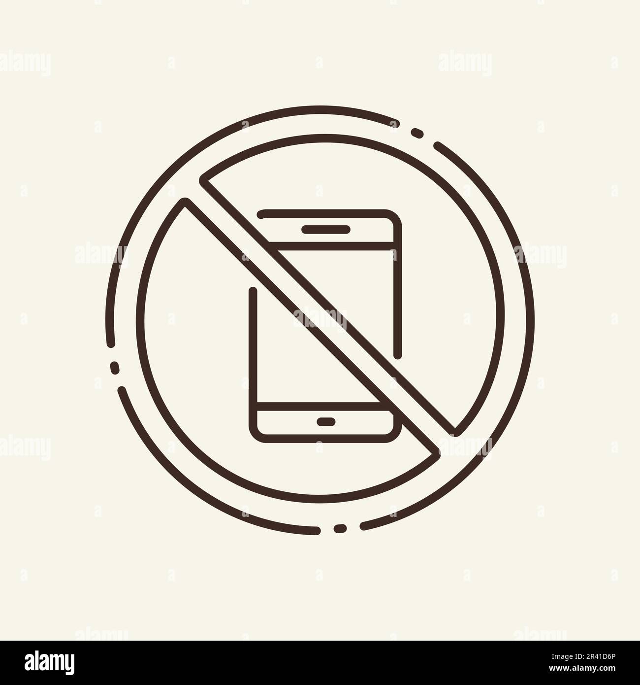 Cellphones prohibited hi-res stock photography and images - Alamy