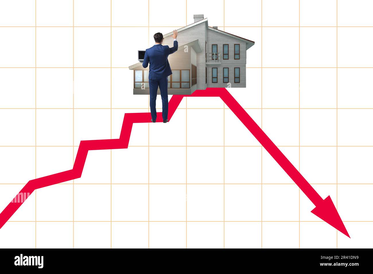 Bursting house bubble hi-res stock photography and images - Alamy