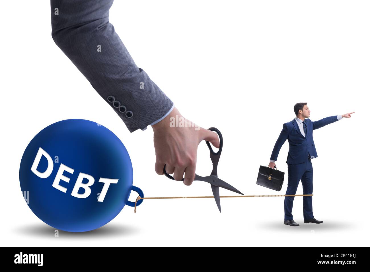 Paying off debts hi-res stock photography and images - Alamy