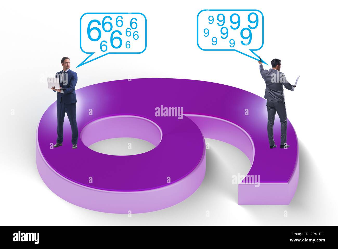 Person confused numbers hi-res stock photography and images - Alamy