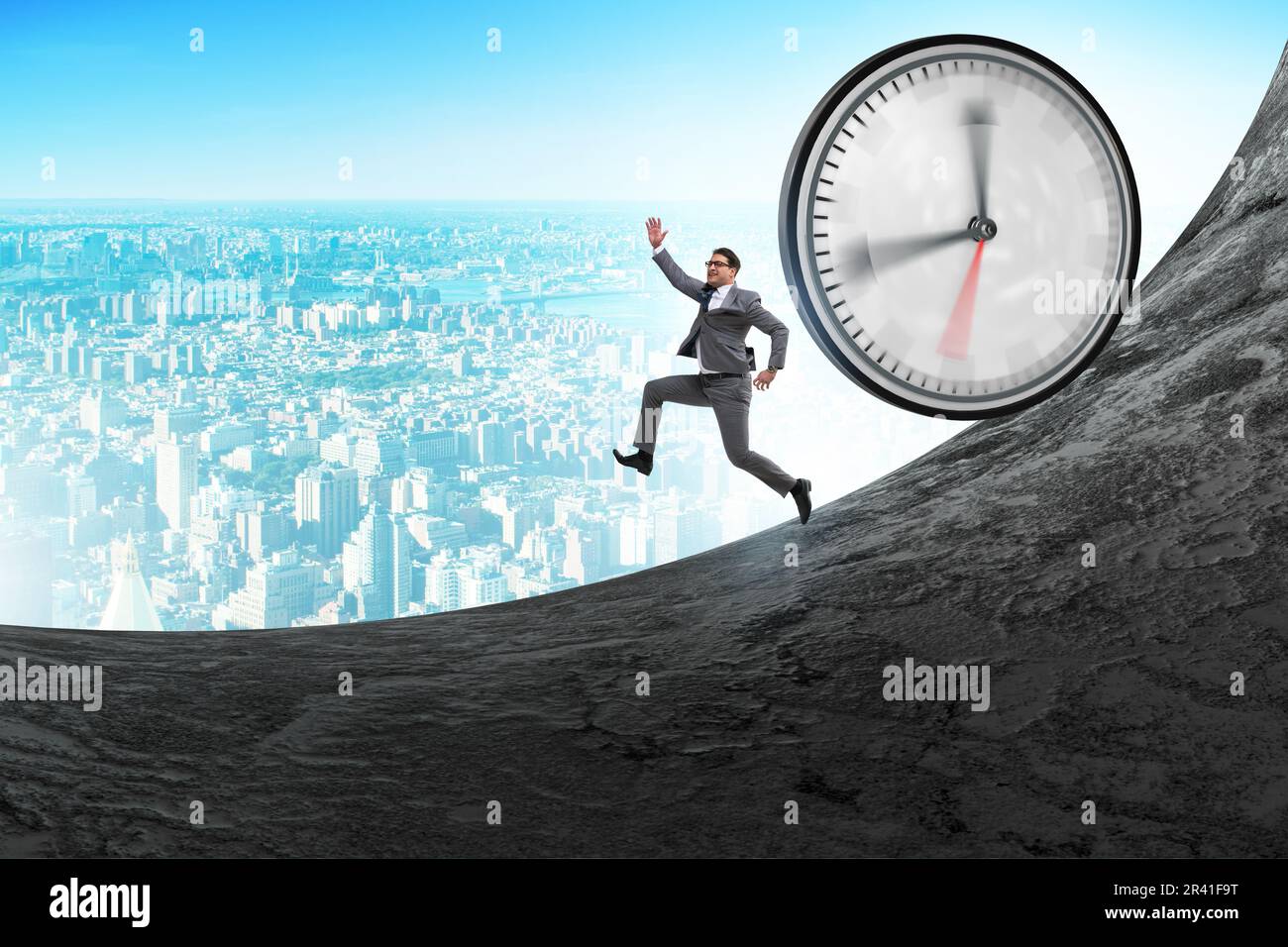 Man being chased hi-res stock photography and images - Alamy
