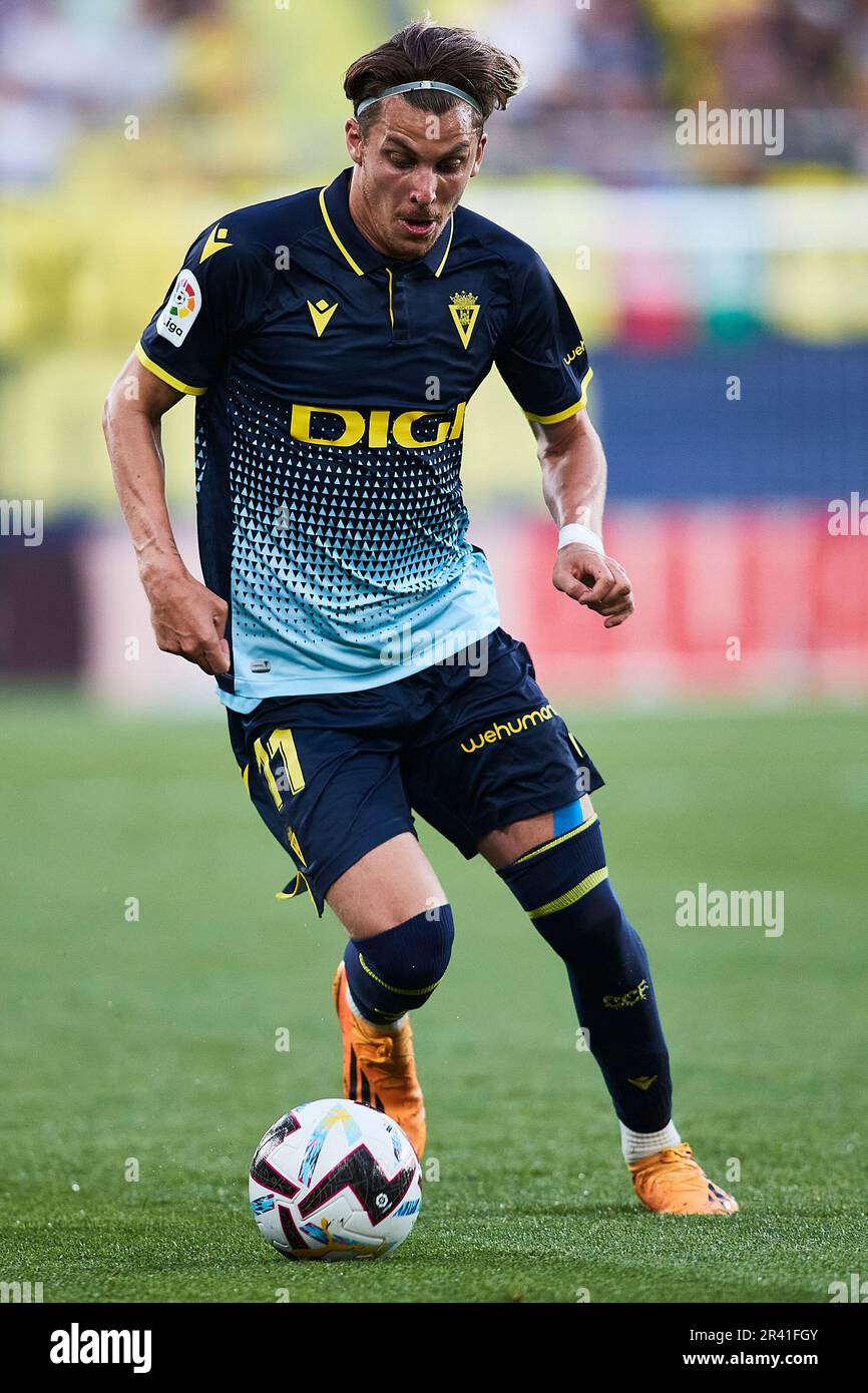 Ivan Alejo of Cadiz CF in action during the LaLiga Santander match ...
