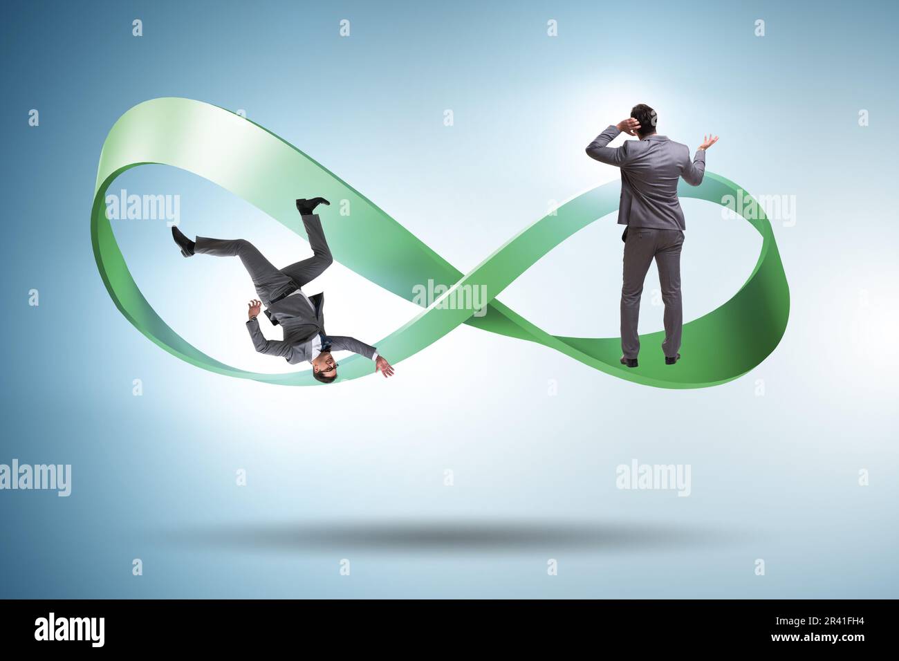 Mobius loop symbol hi-res stock photography and images - Alamy