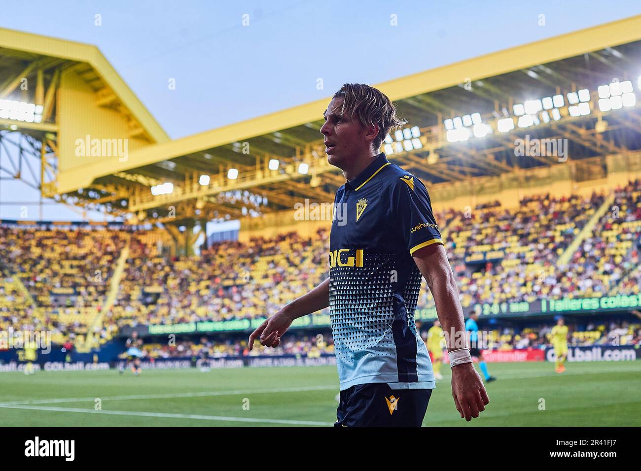 Ivan Alejo of Cadiz CF looks on during the LaLiga Santander match ...