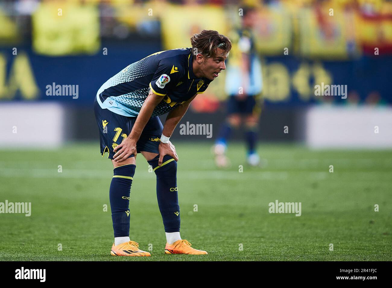 Ivan Alejo of Cadiz CF looks on during the LaLiga Santander match ...