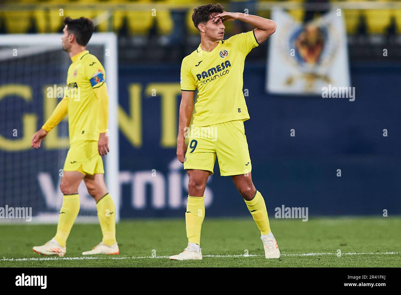Ramon Terrats (Villarreal CF, #39) looks on during the LaLiga Santander ...
