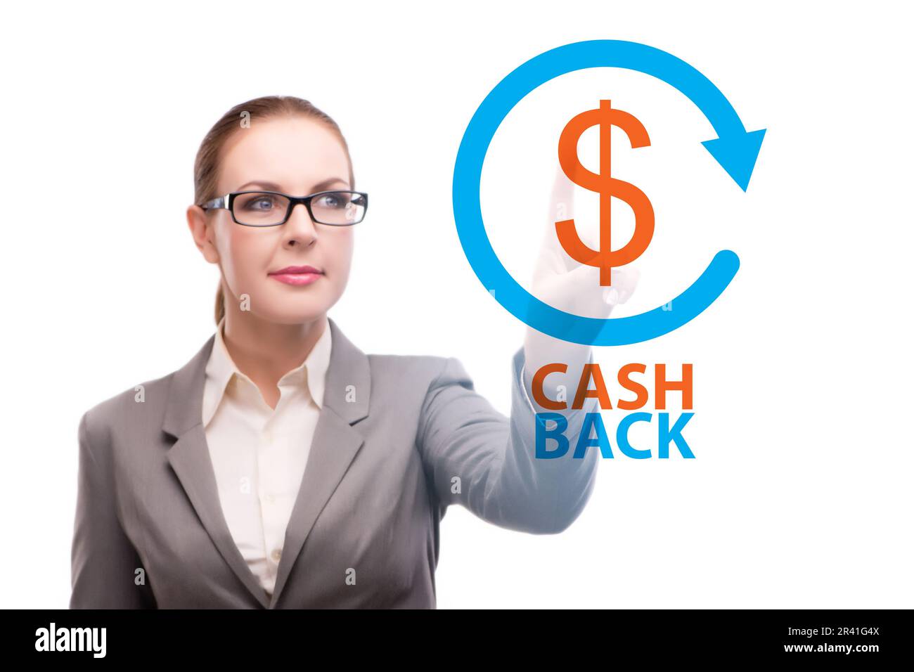 Money cashback digital wallet Cut Out Stock Images & Pictures - Alamy