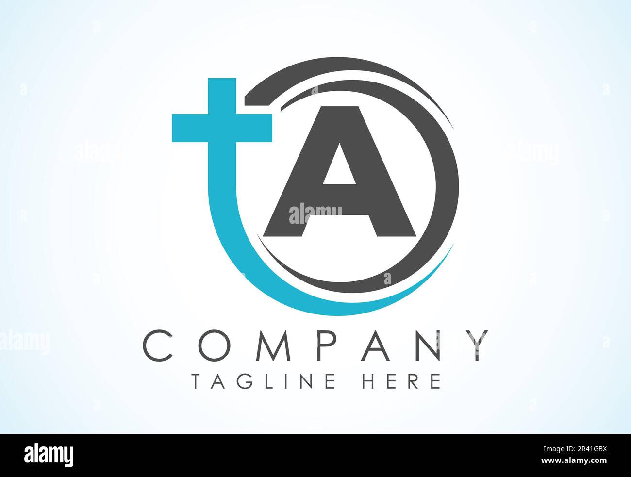 English alphabet with church logo sign. Christian sign symbols. The ...