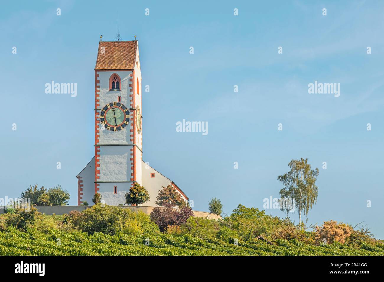 Clock tower st moritz switzerland hi-res stock photography and images ...
