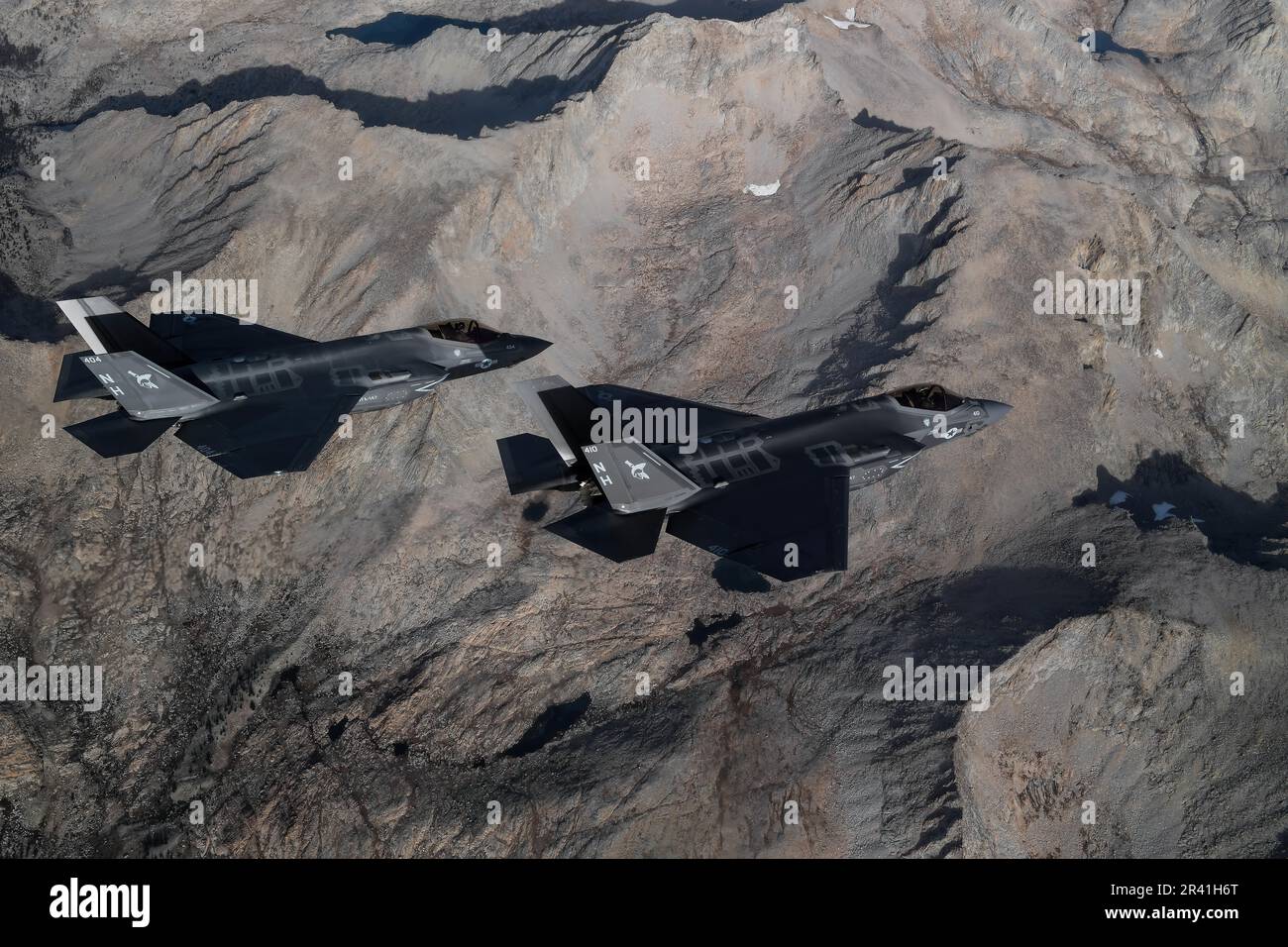 F-35C Lightning II's, attached to the “Argonauts” of Strike Fighter ...