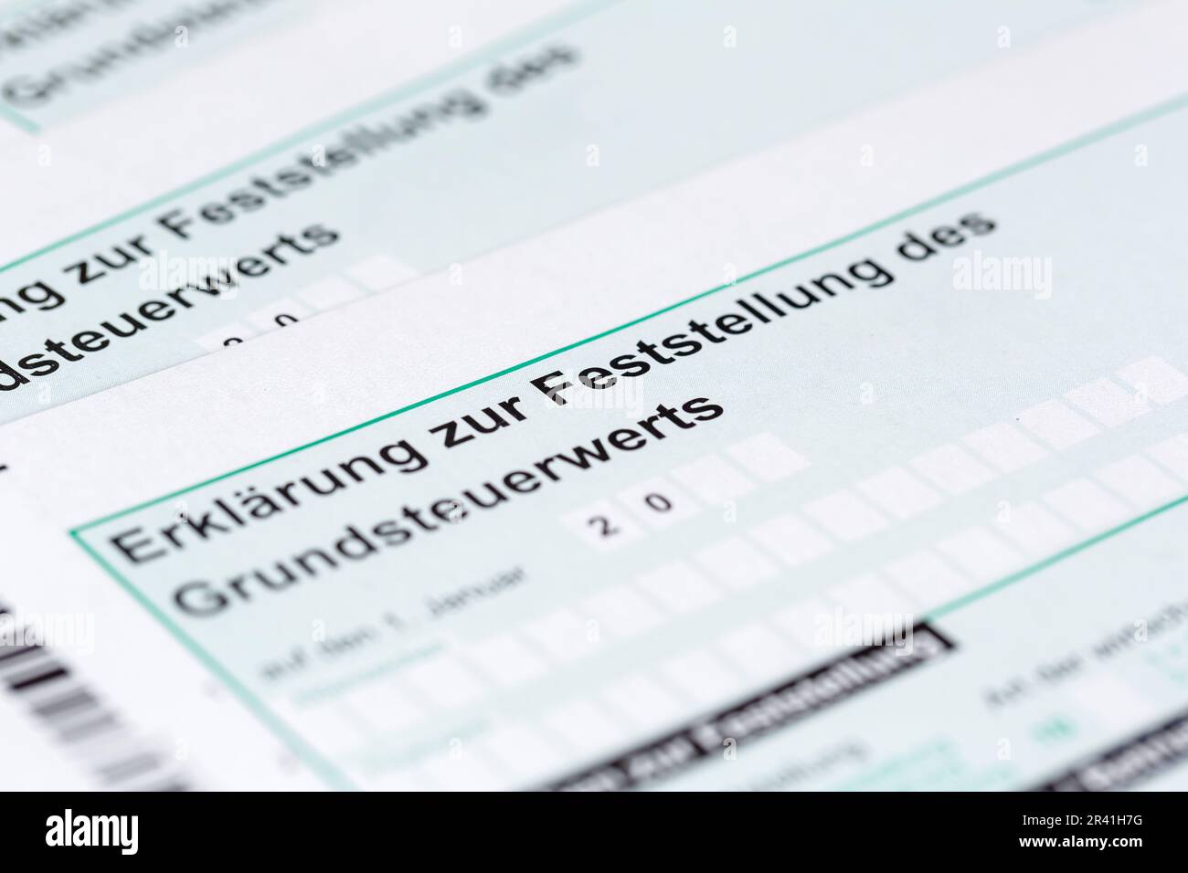 Reporting form for property tax declaration Property tax declaration to ...