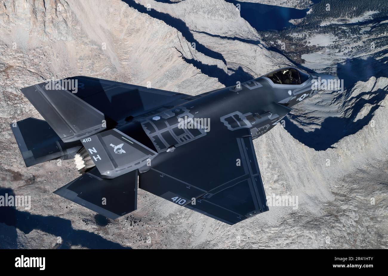 F-35C Lightning II's, attached to the “Argonauts” of Strike Fighter Squadron (VFA) 147 ...