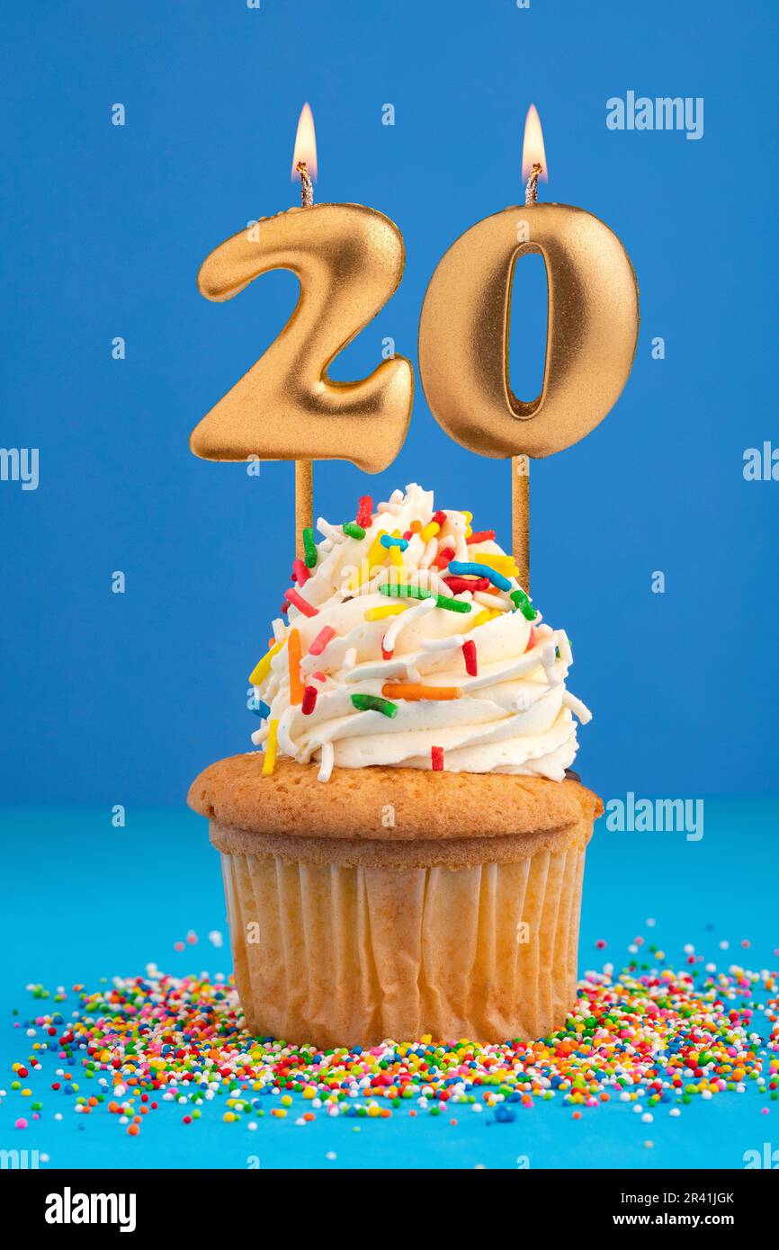 20th Birthday Party Cake