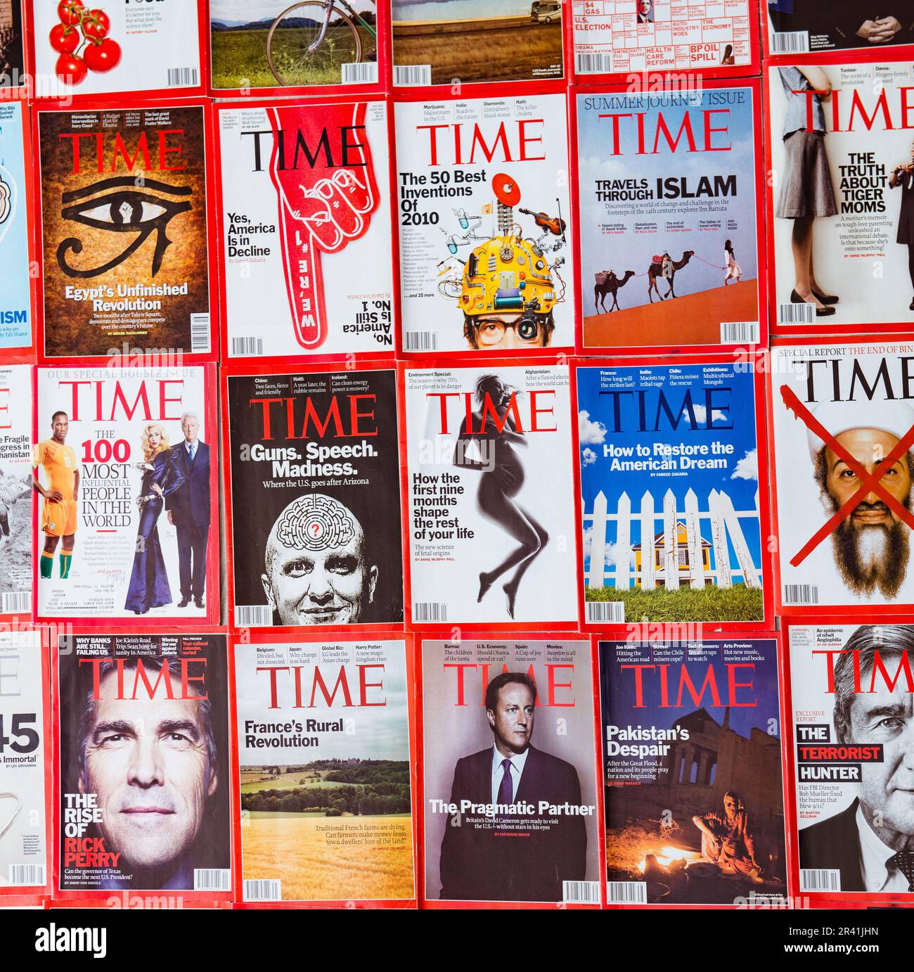 Time magazine covers hi-res stock photography and images - Alamy