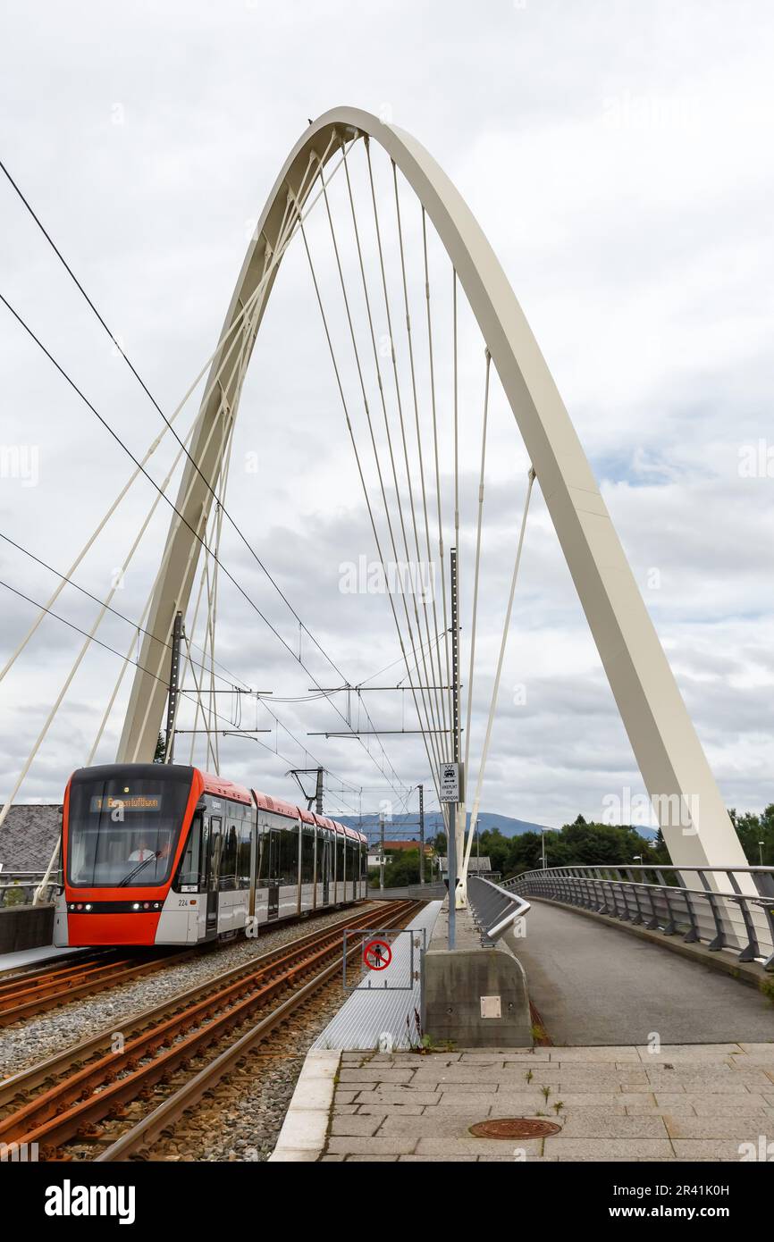 Bergen Bybane light rail public transport transport at ...