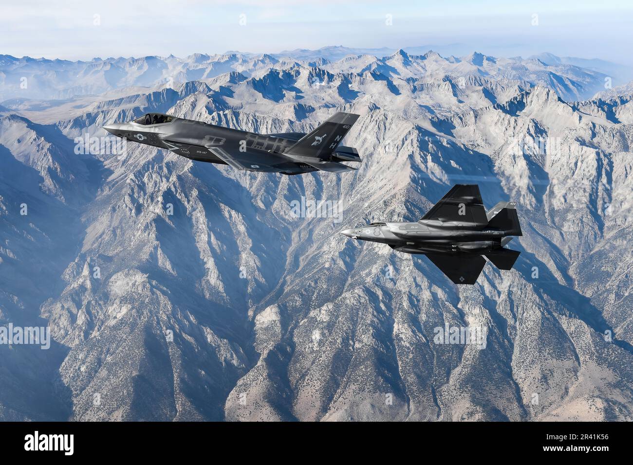 F-35C Lightning II's, attached to the “Argonauts” of Strike Fighter Squadron (VFA) 147 ...