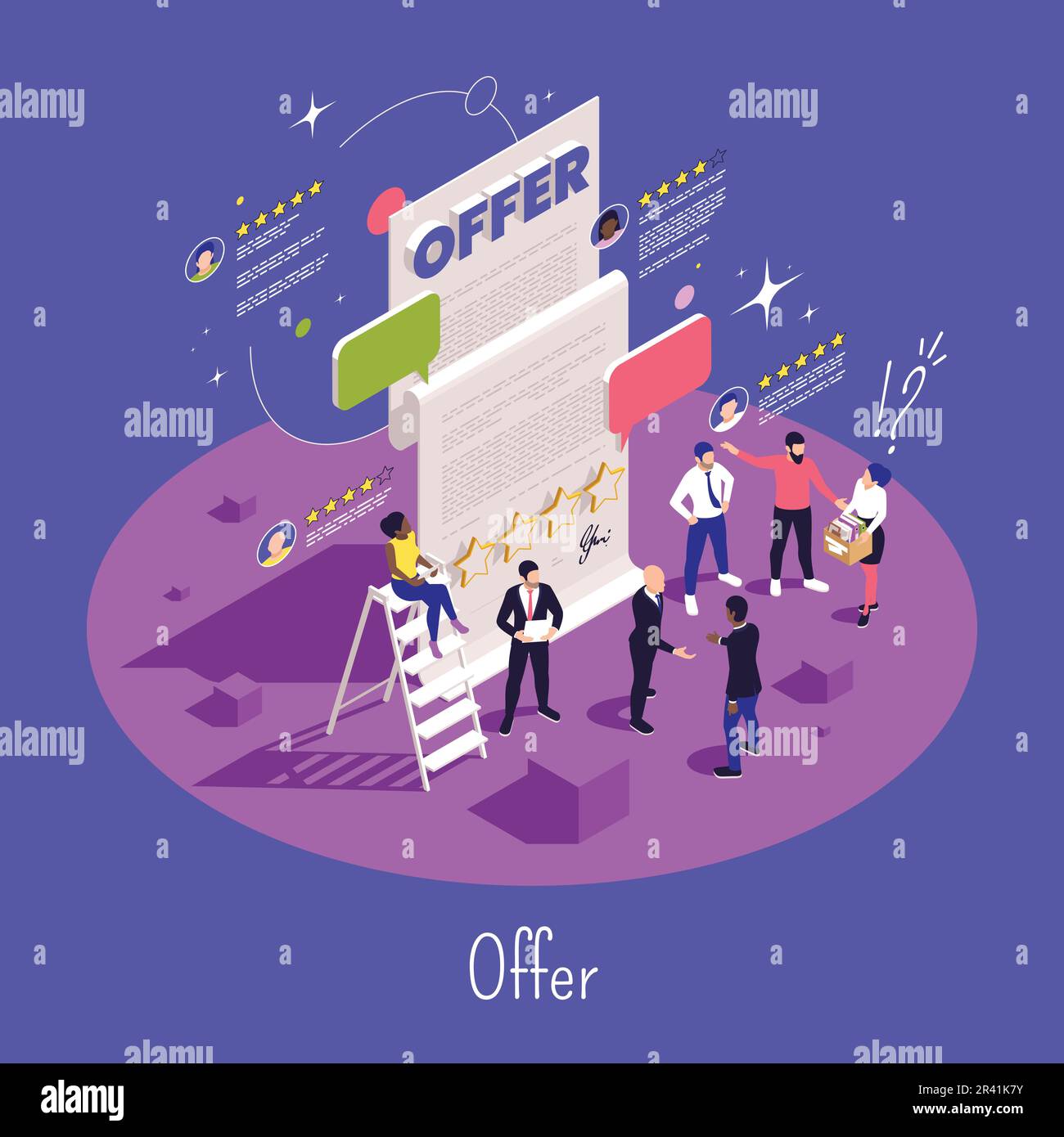 Onboarding Isometric Concept With Members Of Staff Helping New Employees 3d Vector Illustration