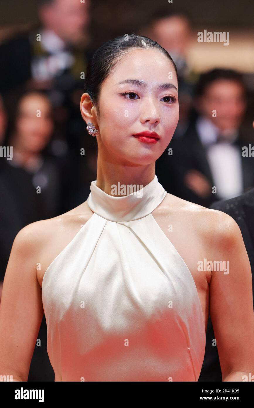 Cannes, France. 25th May, 2023. Jeon Yeo-Been attends the "Cobweb (Dans ...