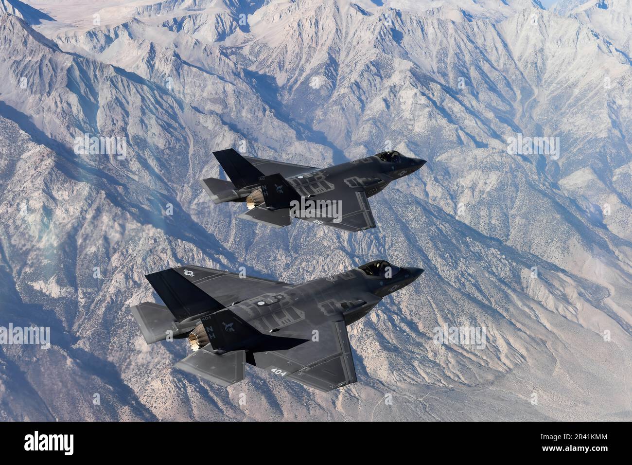 F-35C Lightning II's, attached to the “Argonauts” of Strike Fighter Squadron (VFA) 147 ...