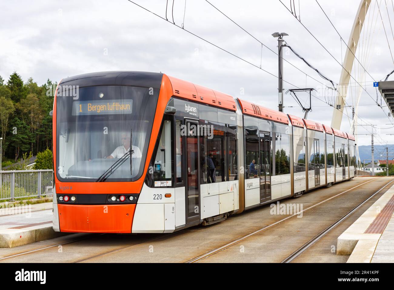 Bergen Bybane light rail public transport transport at ...