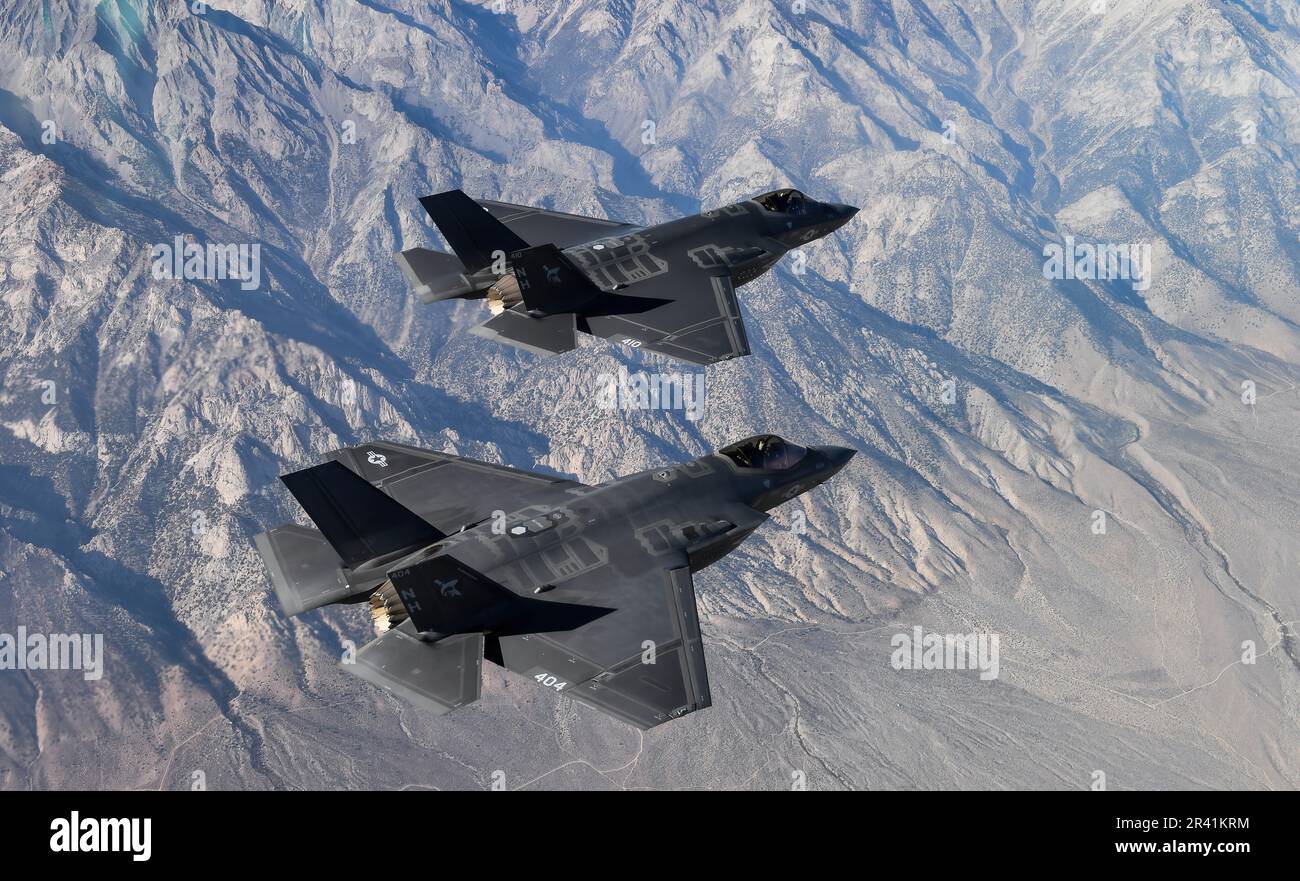 F-35C Lightning II's, attached to the “Argonauts” of Strike Fighter Squadron (VFA) 147 ...