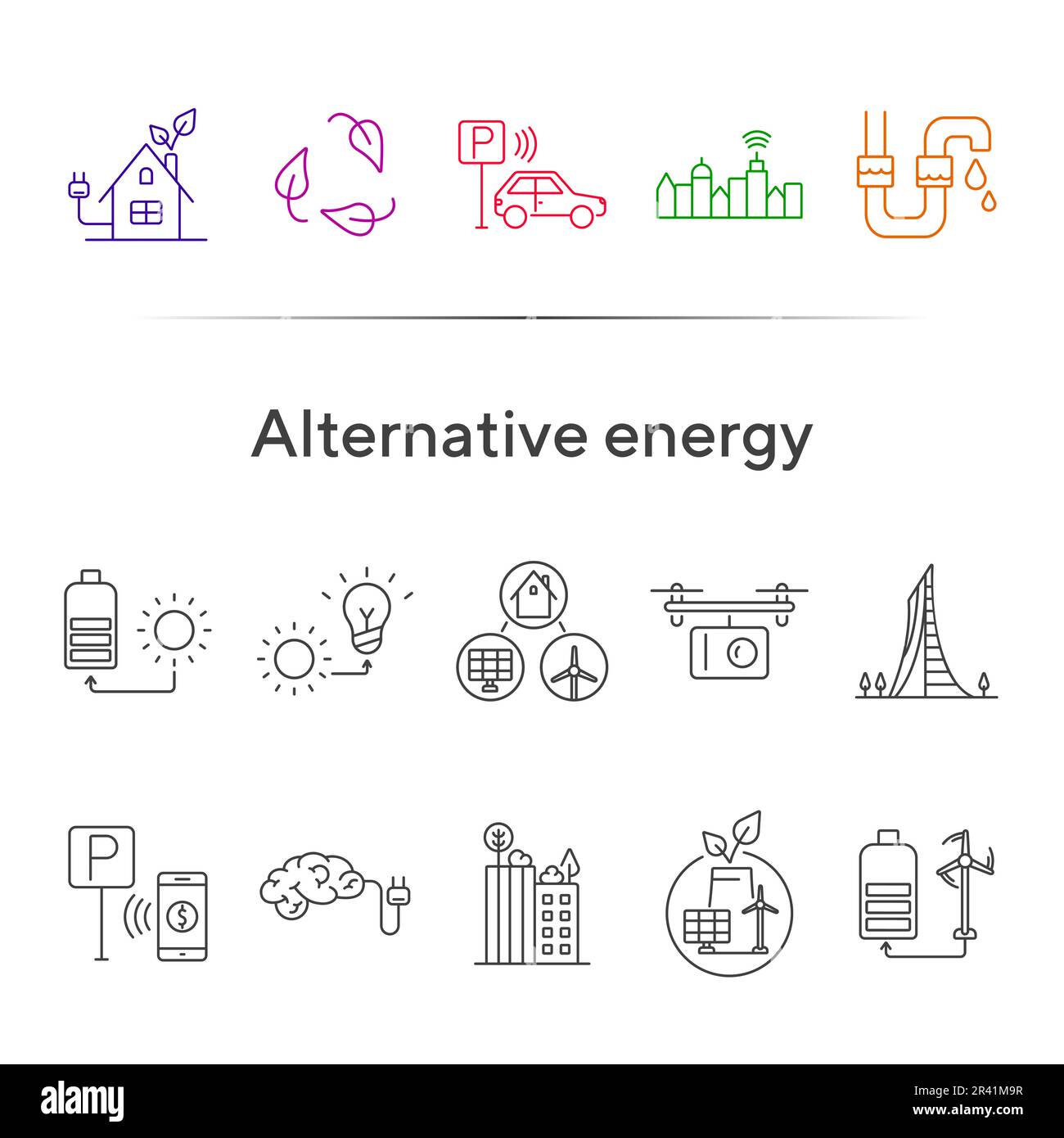 Cleaning alternative Stock Vector Images - Alamy