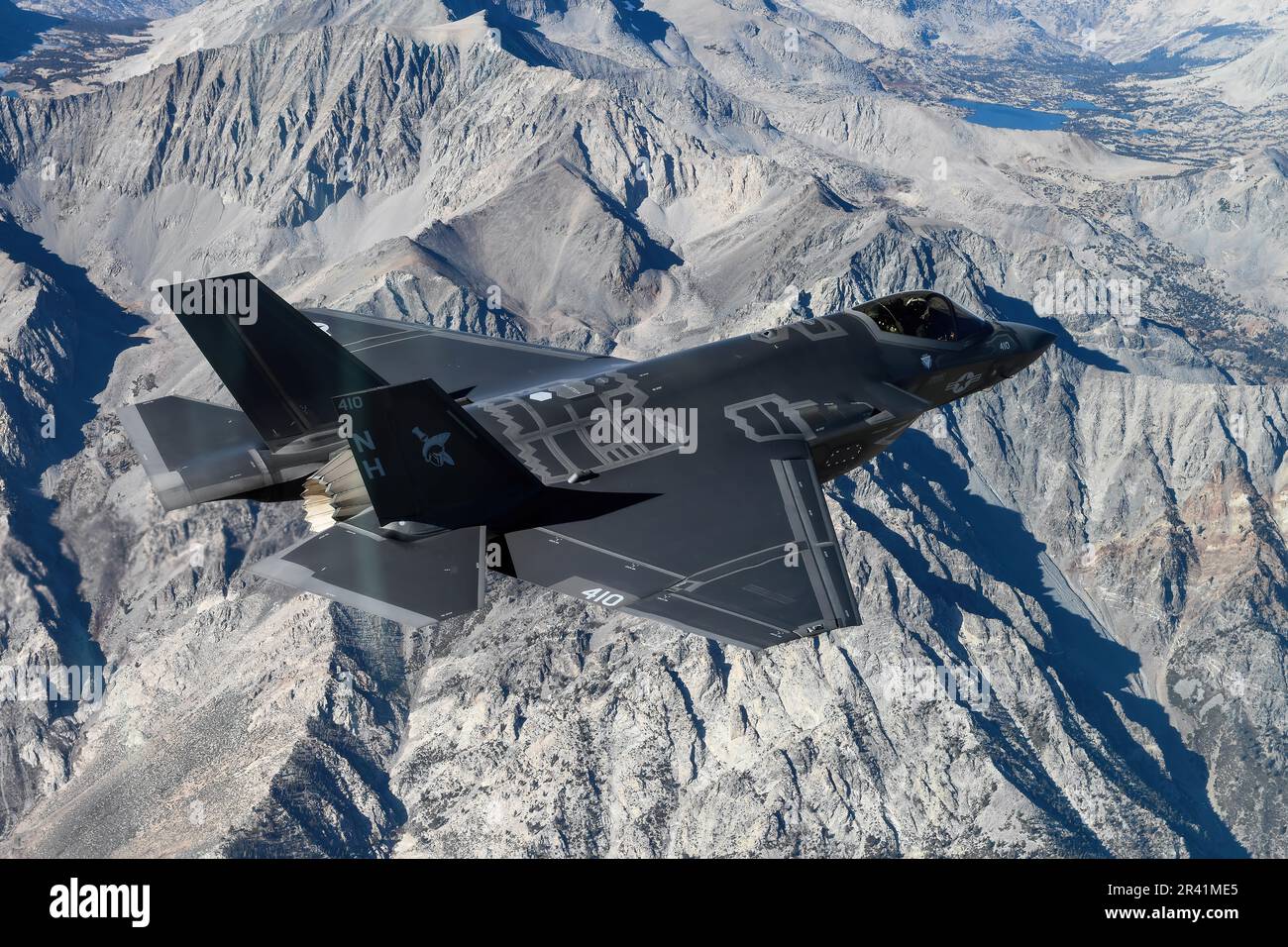 F-35C Lightning II's, attached to the “Argonauts” of Strike Fighter Squadron (VFA) 147 ...