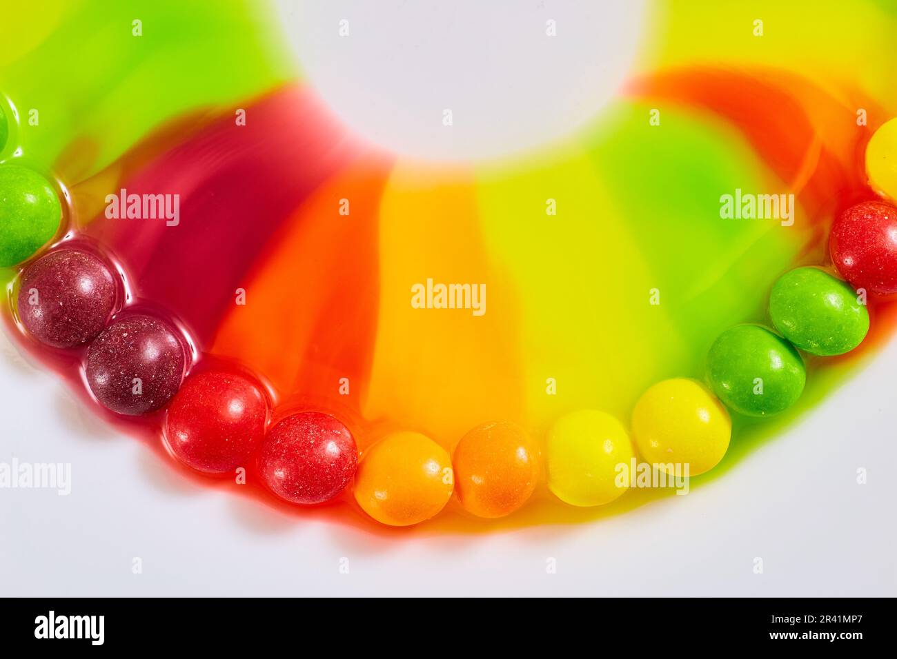 Skittles Rainbow Background