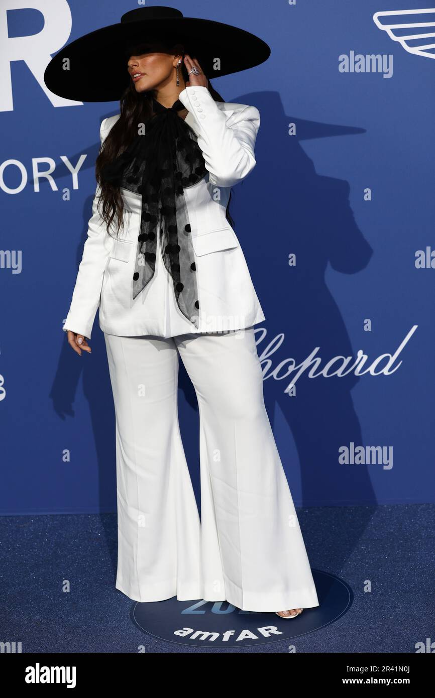 May 25, 2023, Antibes, Cote d'Azur, France: Body activist and world ...