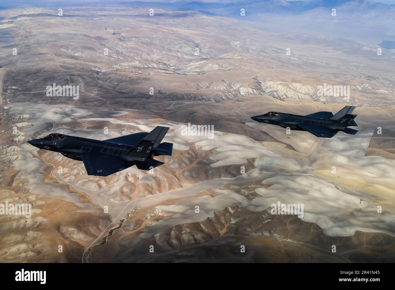 F-35C Lightning II's, attached to the “Argonauts” of Strike Fighter Squadron (VFA) 147 ...
