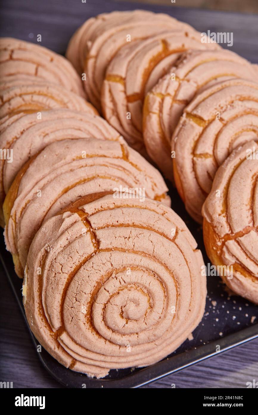 Conchas bread hi-res stock photography and images - Alamy