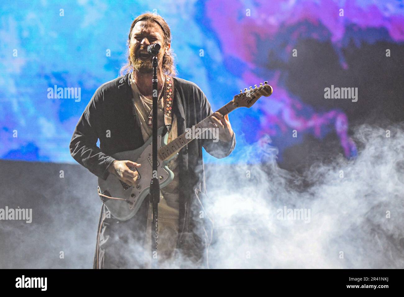 Chet Faker performing live Stock Photo - Alamy