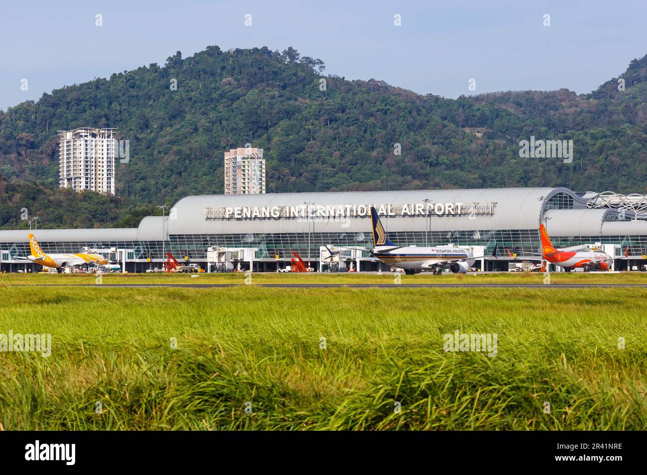 Penang PEN Airport Terminal in Malaysia Stock Photo - Alamy