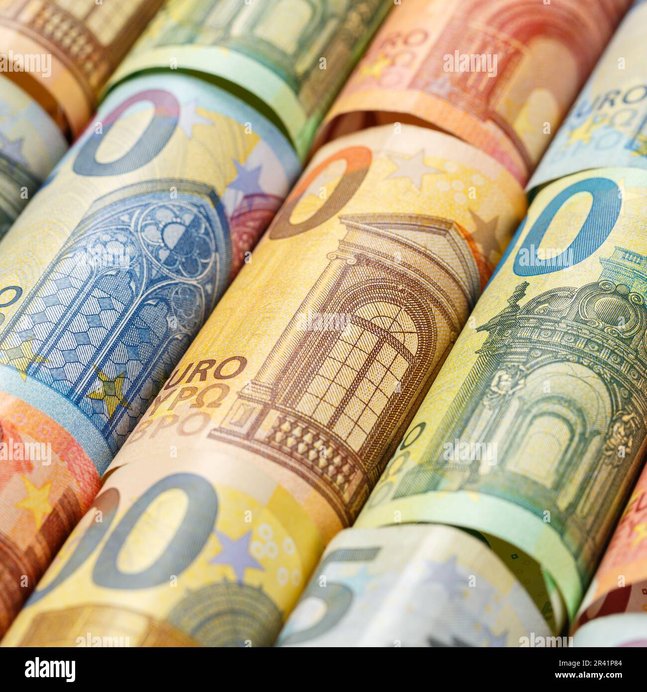 Euro banknotes money save finance background pay pay banknotes square ...