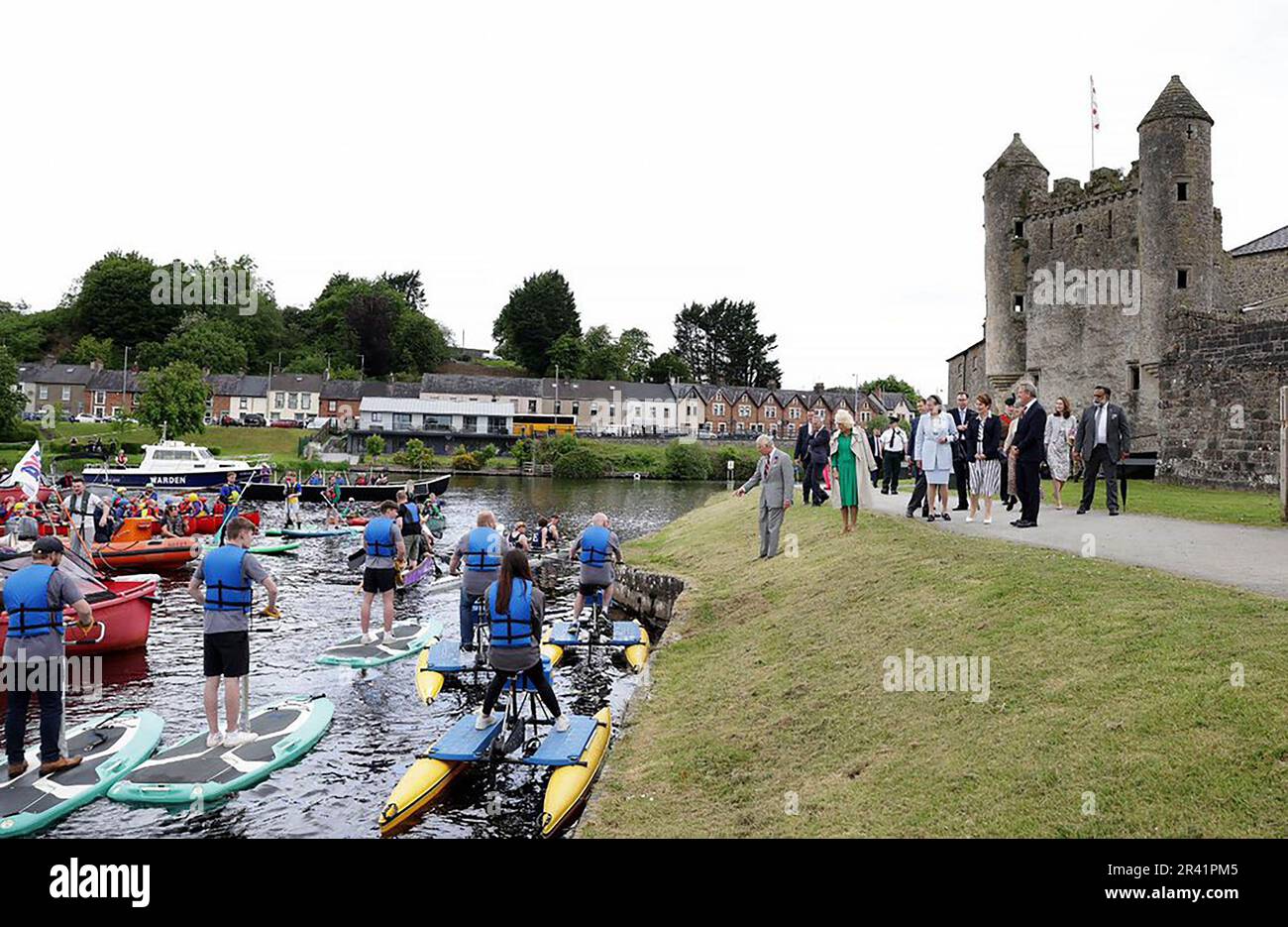 Armagh, Northern Ireland. 26th May, 2023. Britain's King Charles III ...