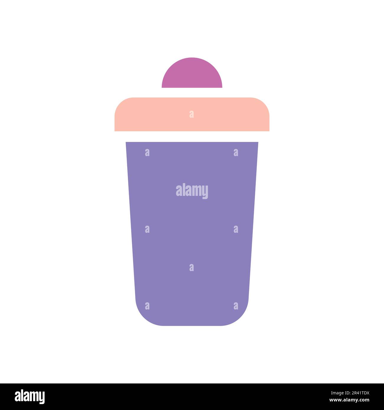 Flat Bin Icon Symbol Vector Illustration Stock Vector Image & Art - Alamy