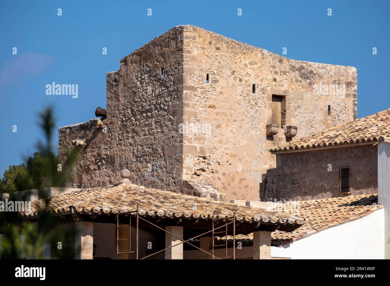 Castell de Sant Elm Stock Photo - Alamy
