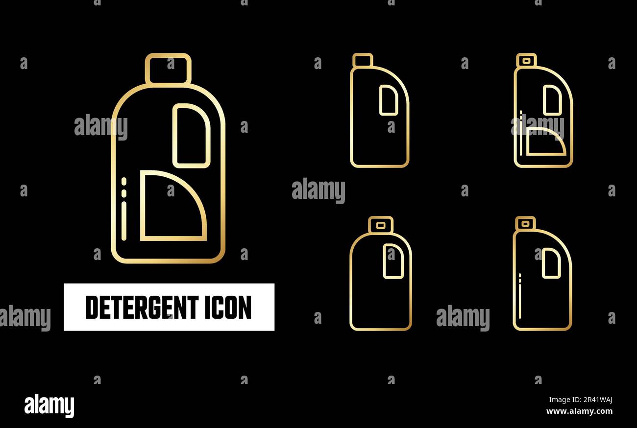 Detergent icon hi-res stock photography and images - Alamy