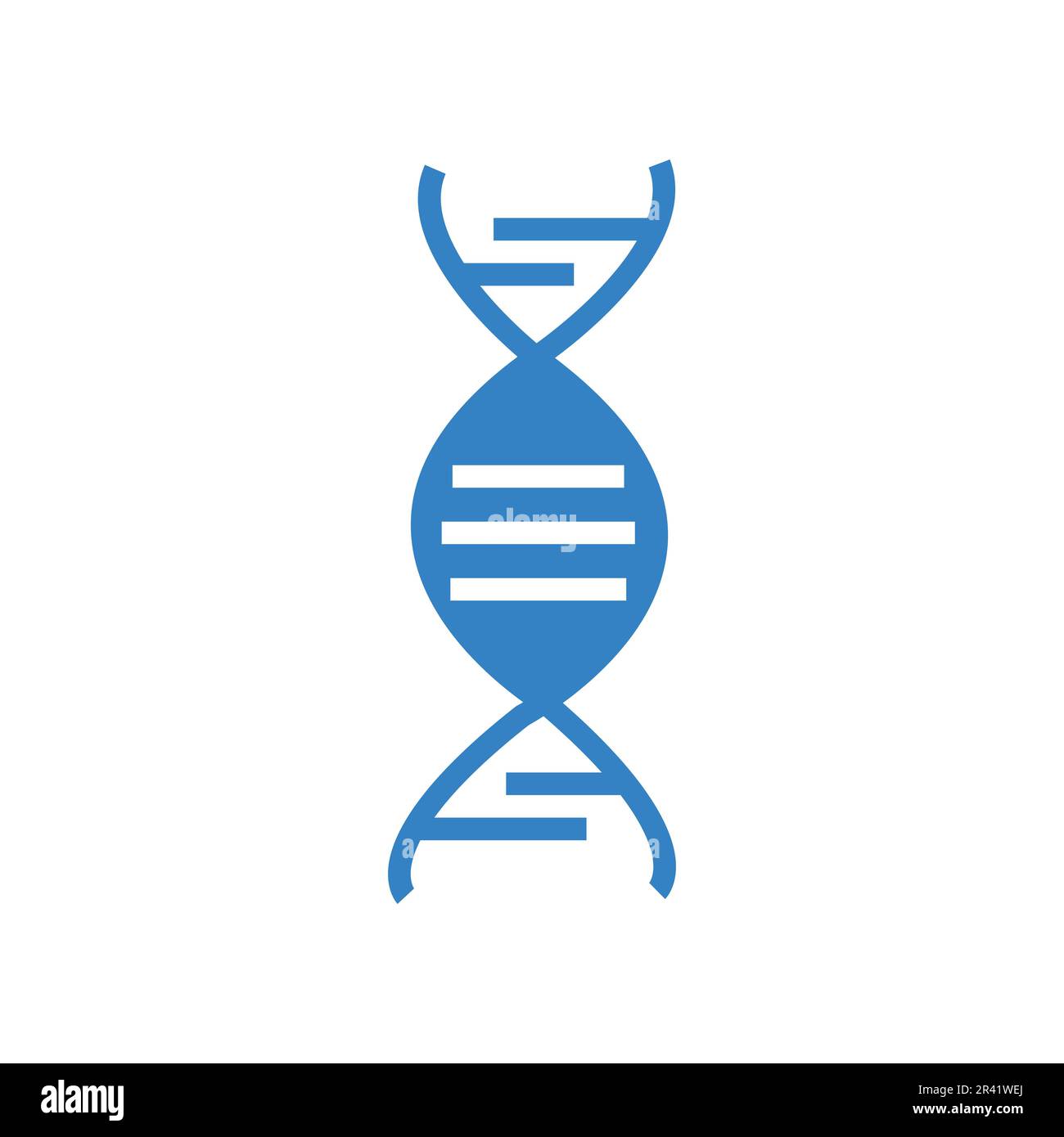 Flat Dna Icon Symbol Vector Illustration Stock Vector Image & Art - Alamy