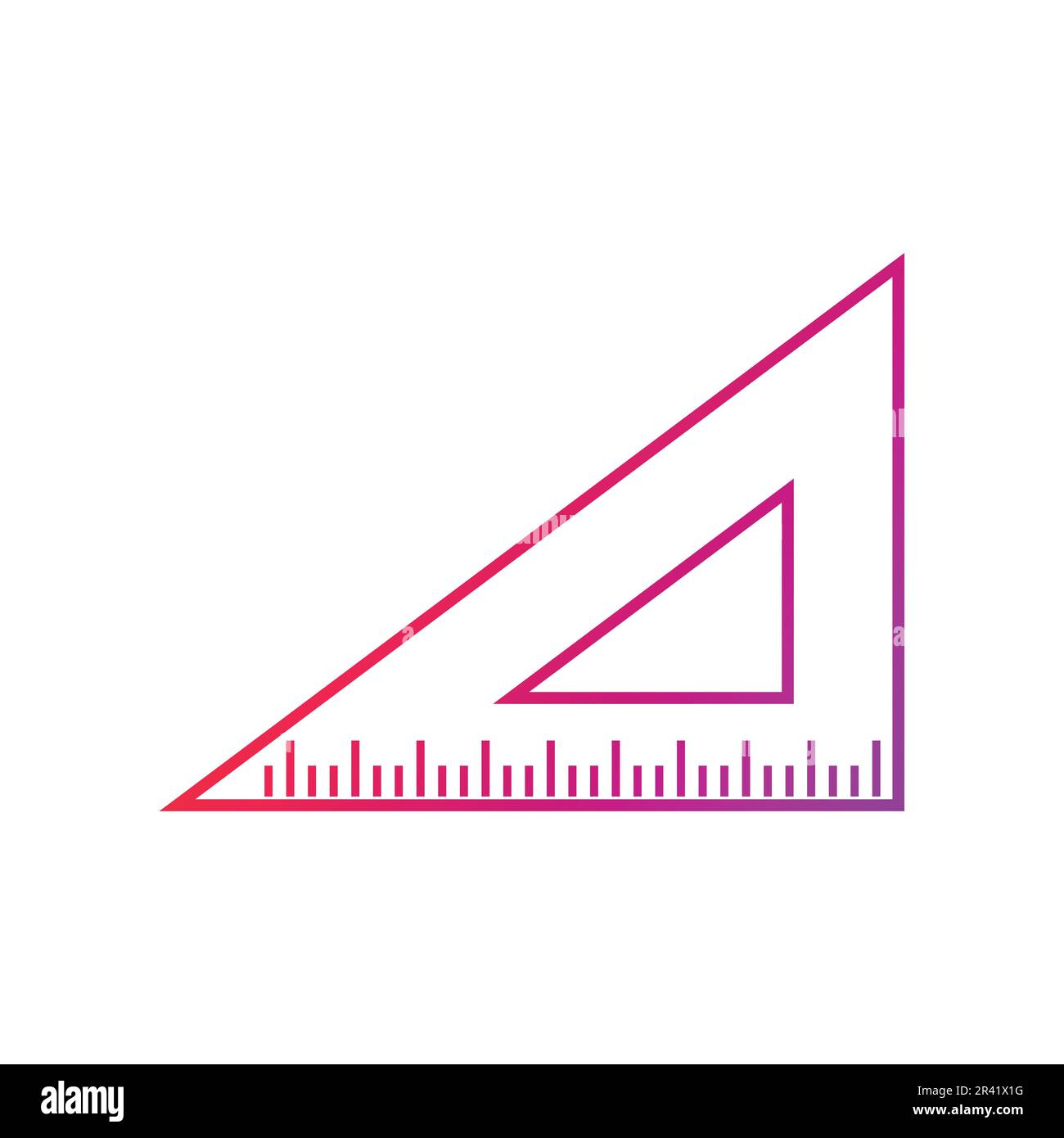 Geometry Gradient Icon Vector Illustration Stock Vector Image & Art - Alamy