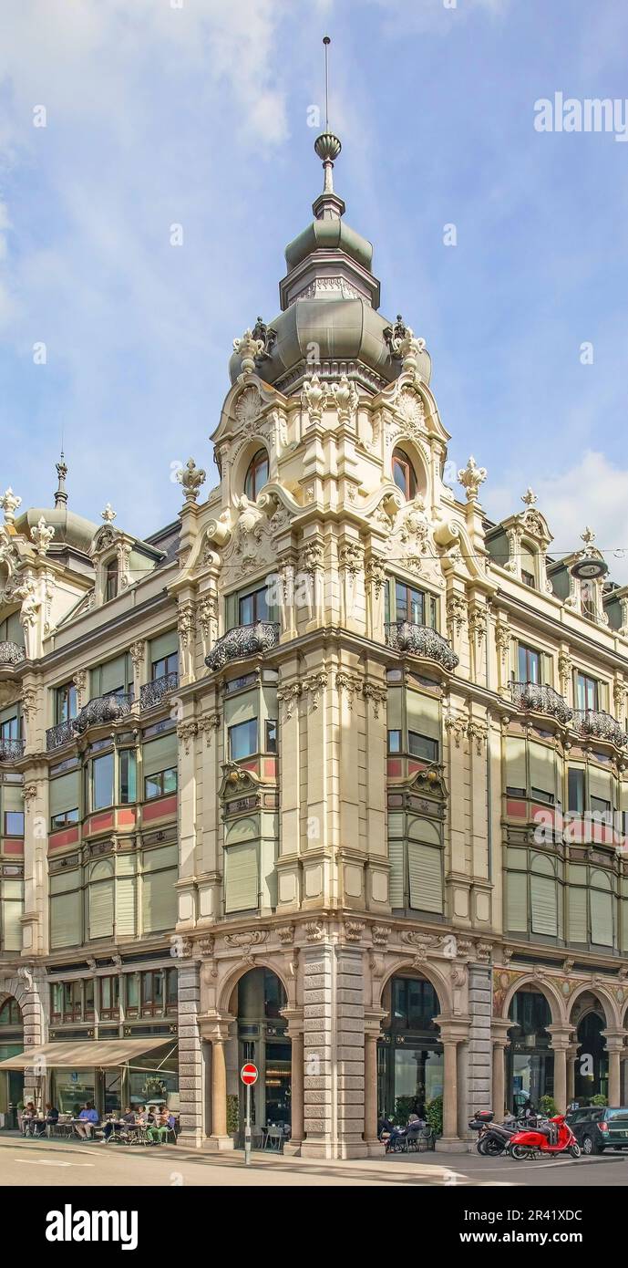 Commercial building Zurich, Switzerland Stock Photo - Alamy