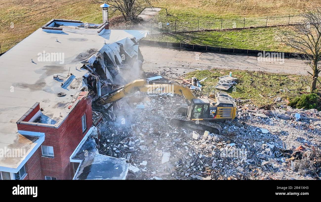 Aerial wreckage hi-res stock photography and images - Alamy