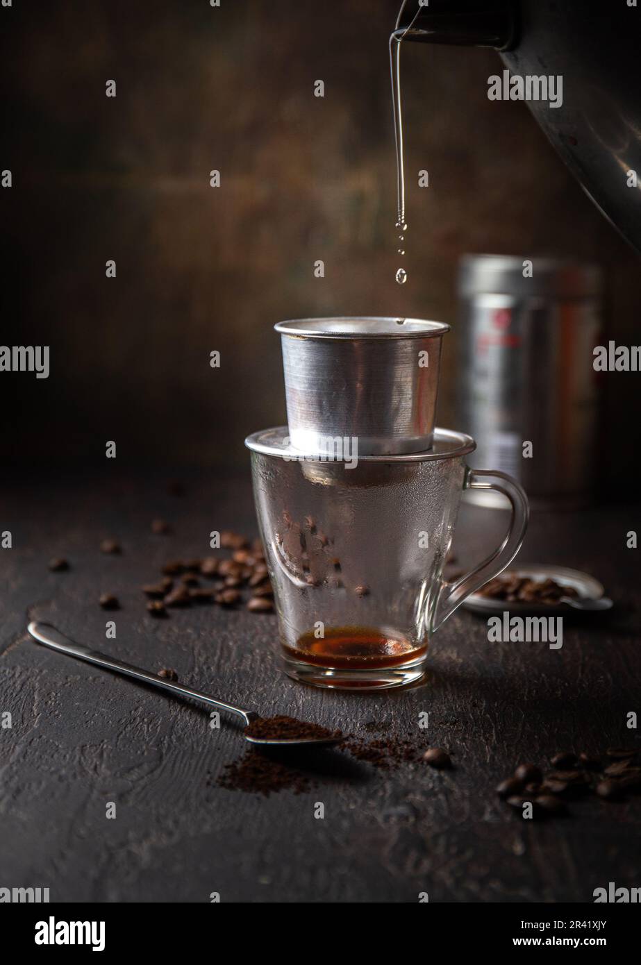 Vintage cofe hi-res stock photography and images - Alamy